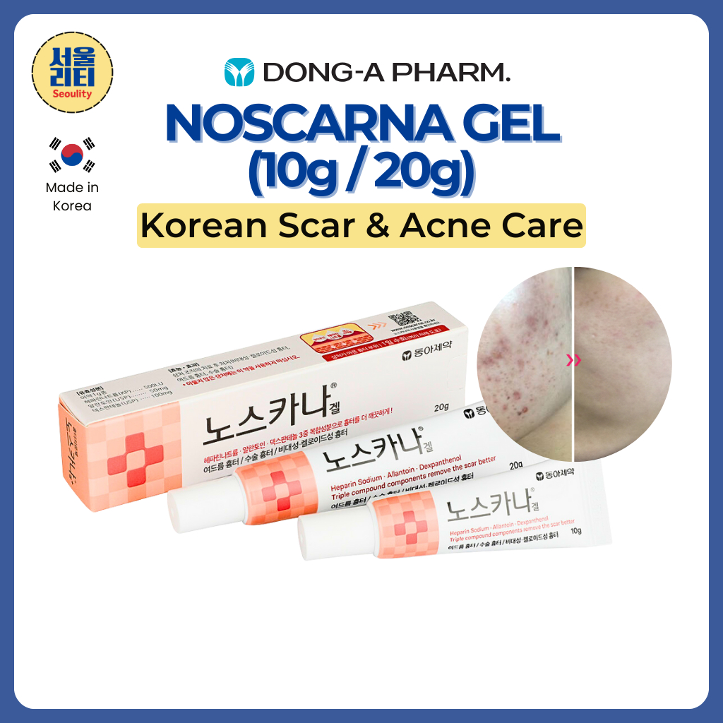 [Dong-a Pharm] 🇰🇷 Noscarna Gel Scar & Acne Care｜10g / 20g Mild & Fast ...