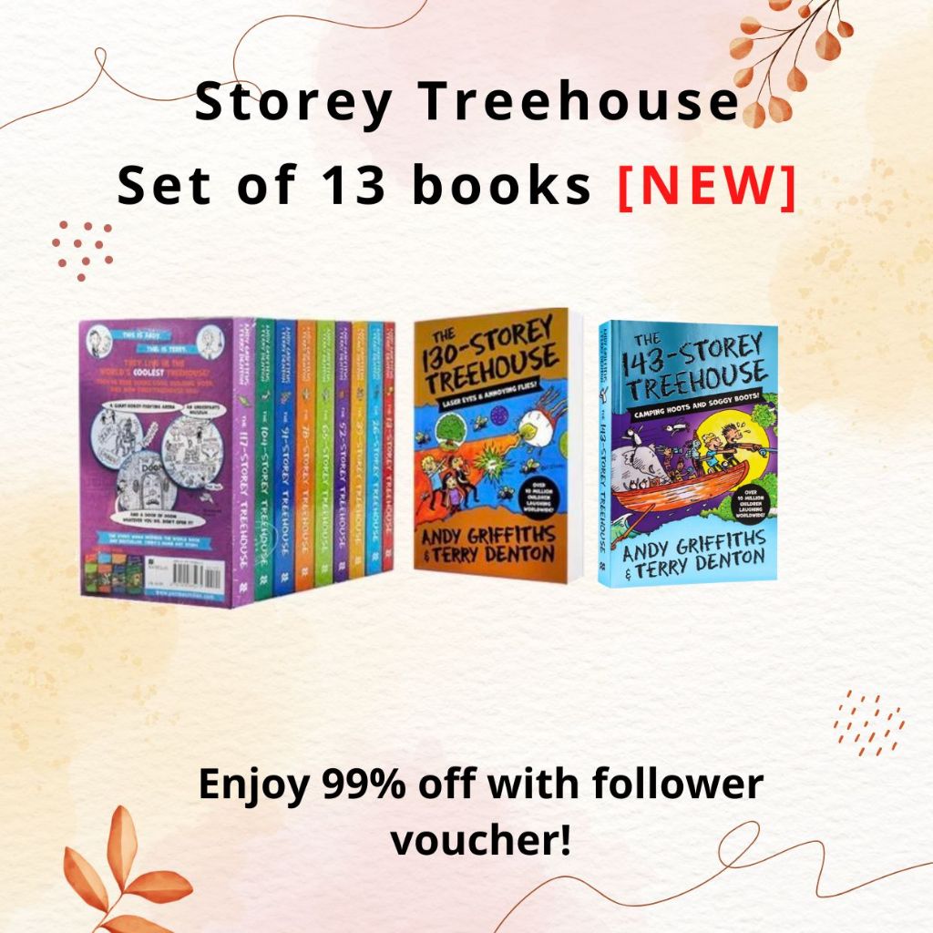 Storey Treehouse Collection (15/13 Books) | Shopee Malaysia
