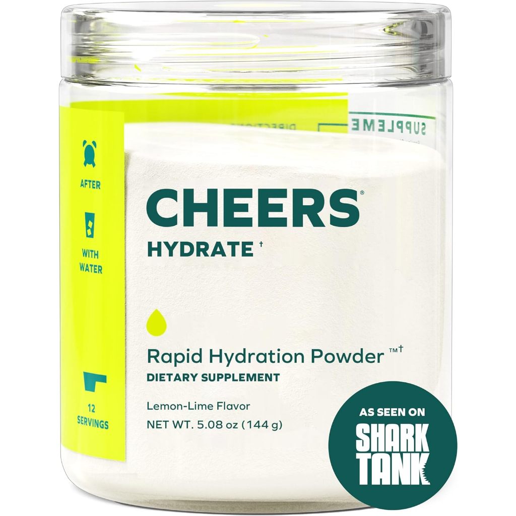 Cheers Hydrate | Oral Rehydration Solution 144g Electrolytes for Rapid ...