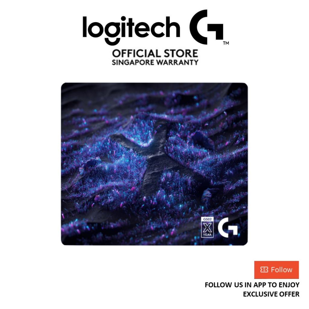 Logitech G640 Mousepad- G502 10Th Anniversary Limited Edition Moderate ...