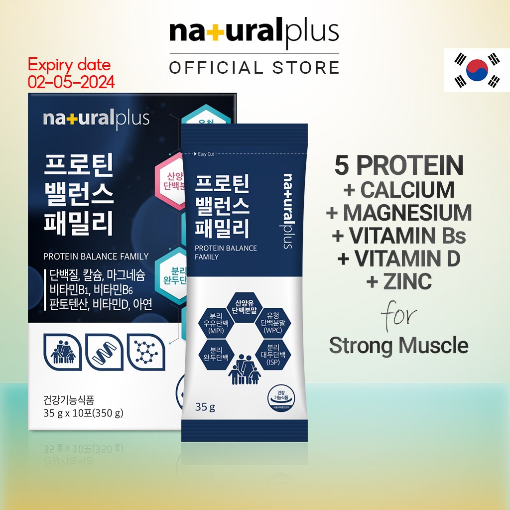 NATURALPLUS Korea Family Balance Protein, Goat's Milk + WPC + MPI + ISP ...