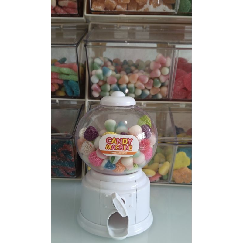 SG Gumball machine white candy vending machine stress relief toy m&m ...