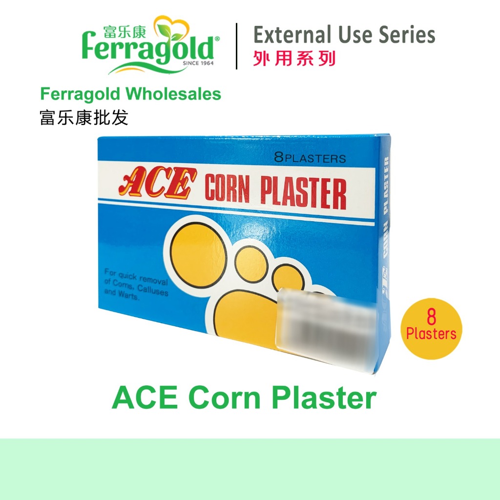 ACE Corn Plaster 8 Plasters Included For quick removal of Corns ...