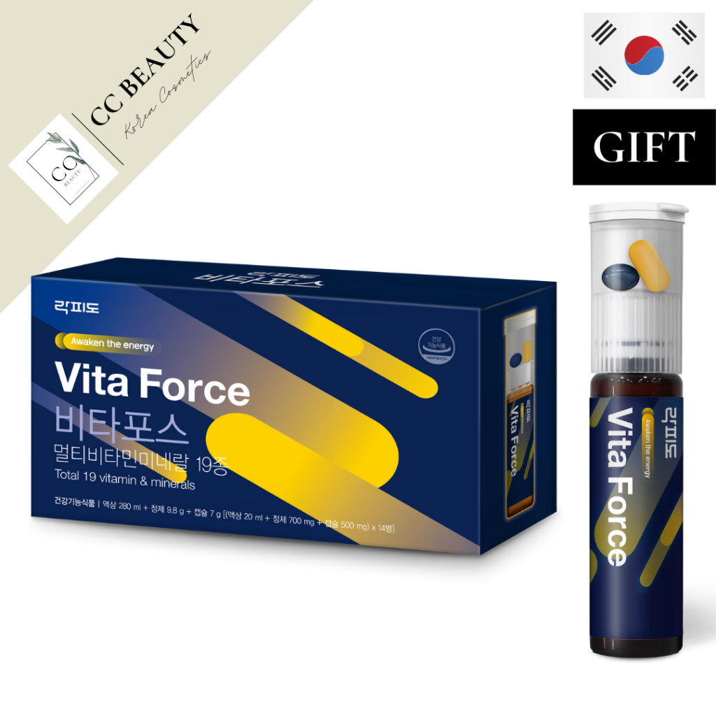 Lacfido Vita Force - High-Potency Multivitamin Supplement for Energy ...