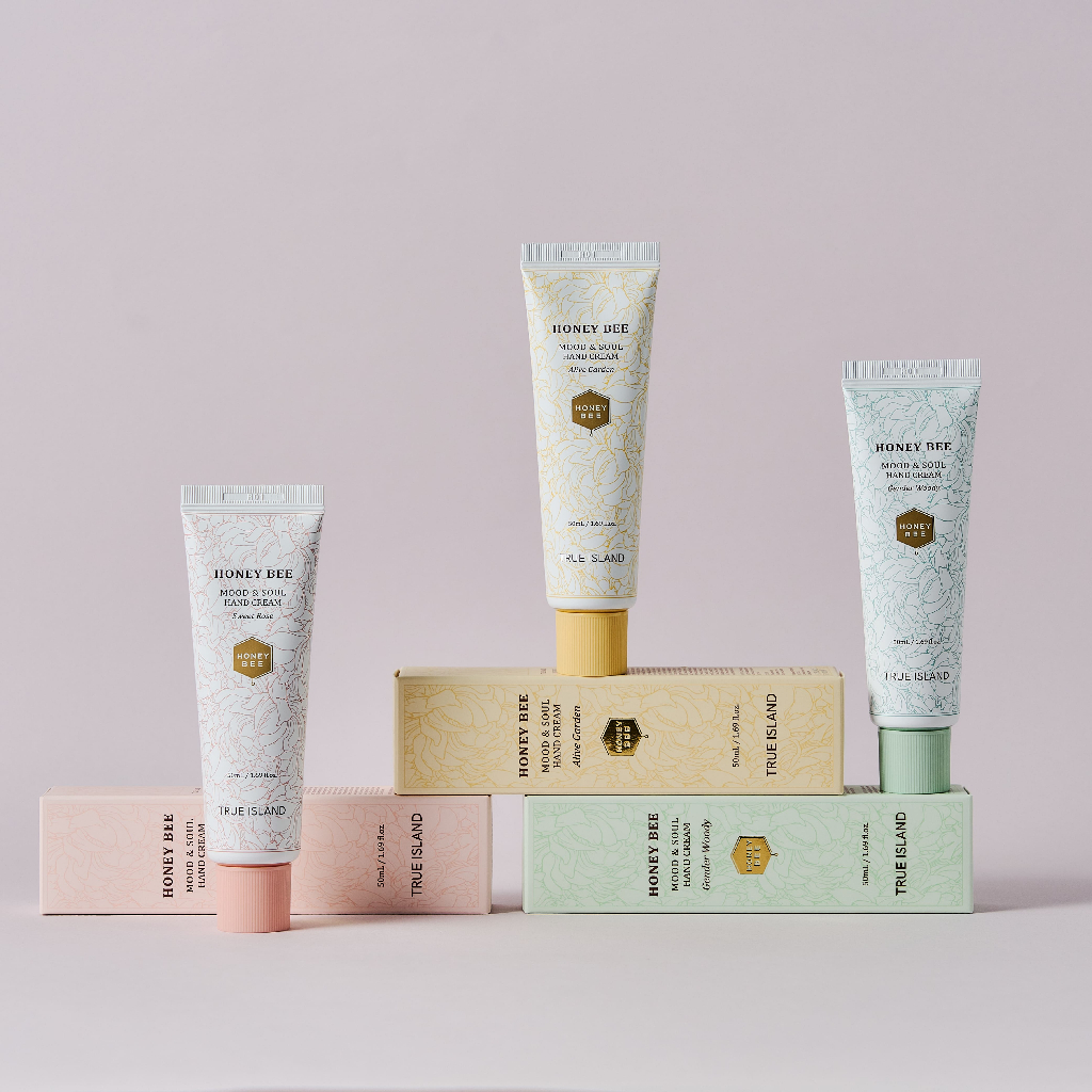 True Island Honey Bee Mood and Soul Hand Cream 50ml (Alive Garden ...