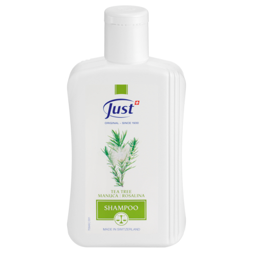 Original [Swiss JUST] Tea Tree Shampoo 250 ml (Made in Switzerland ...