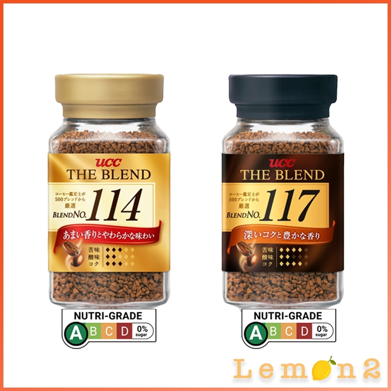 UCC The Blend Sugar Free 114/117 Freeze Dried Coffee 90g/180g ザ・ブレンド | Shopee Malaysia