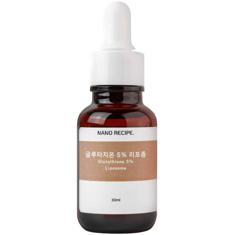 NANO RECIPE Glutathione 5% Liposome Ampoule - Brightens & Evens Skin ...