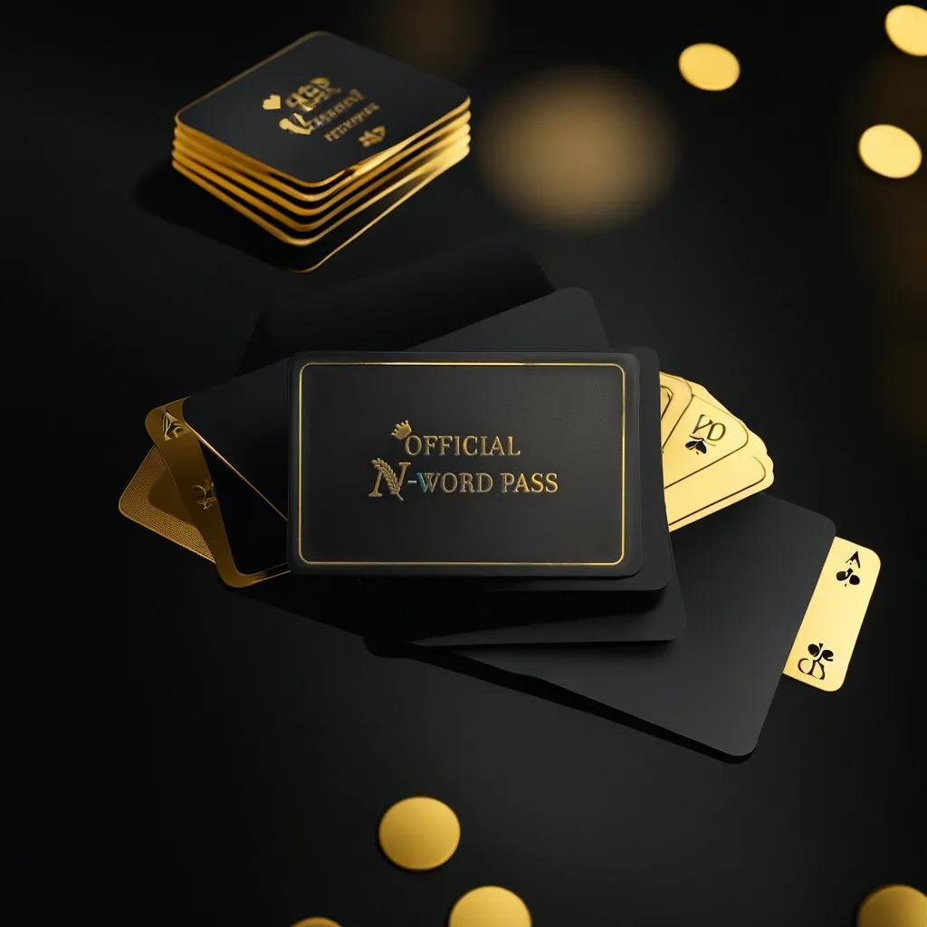 N Word Pass Metal Card for and Souvenir | Shopee Malaysia