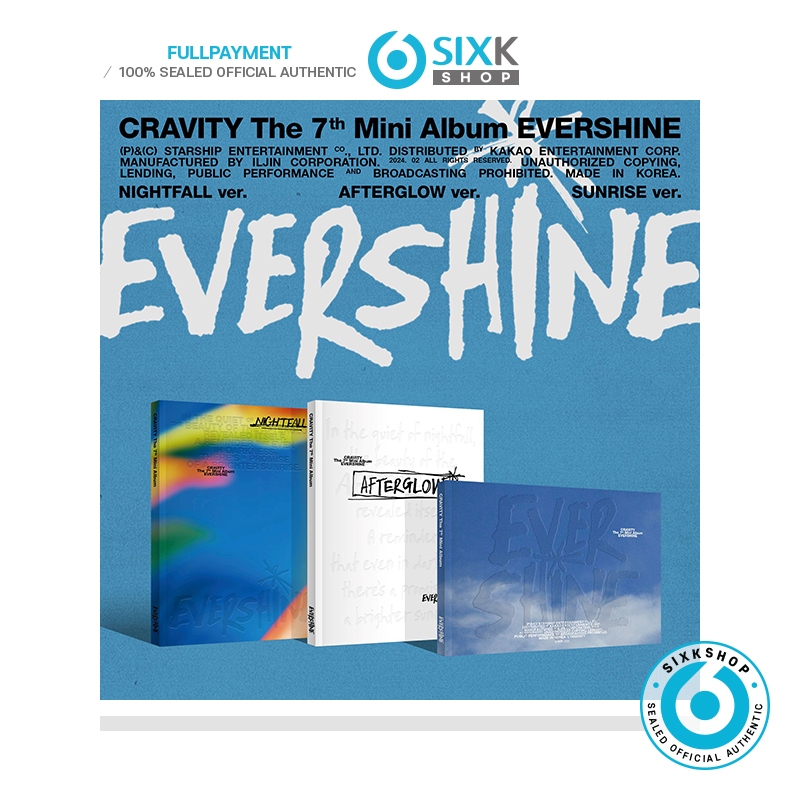 (online POB) CRAVITY - 7th Mini Album Evershine | Shopee Malaysia