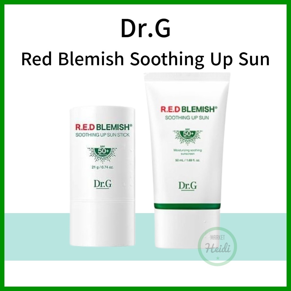 KOREA 🇰🇷 Dr.G Red Blemish Soothing Up Sunscreen SPF50+ PA++++ / Red ...