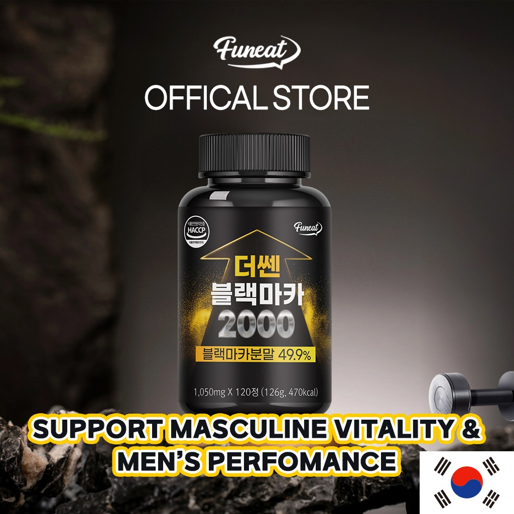 Funeat Power Black Maca 2000mg - Black Red Yellow Maca Root - Energy ...