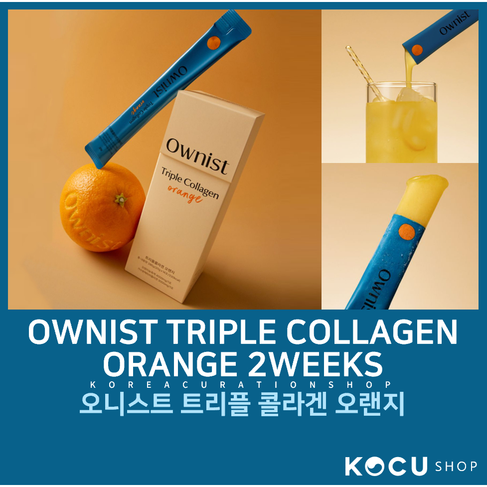 [OWNIST] Triple Collagen Orange 14ea (2weeks) | Shopee Malaysia
