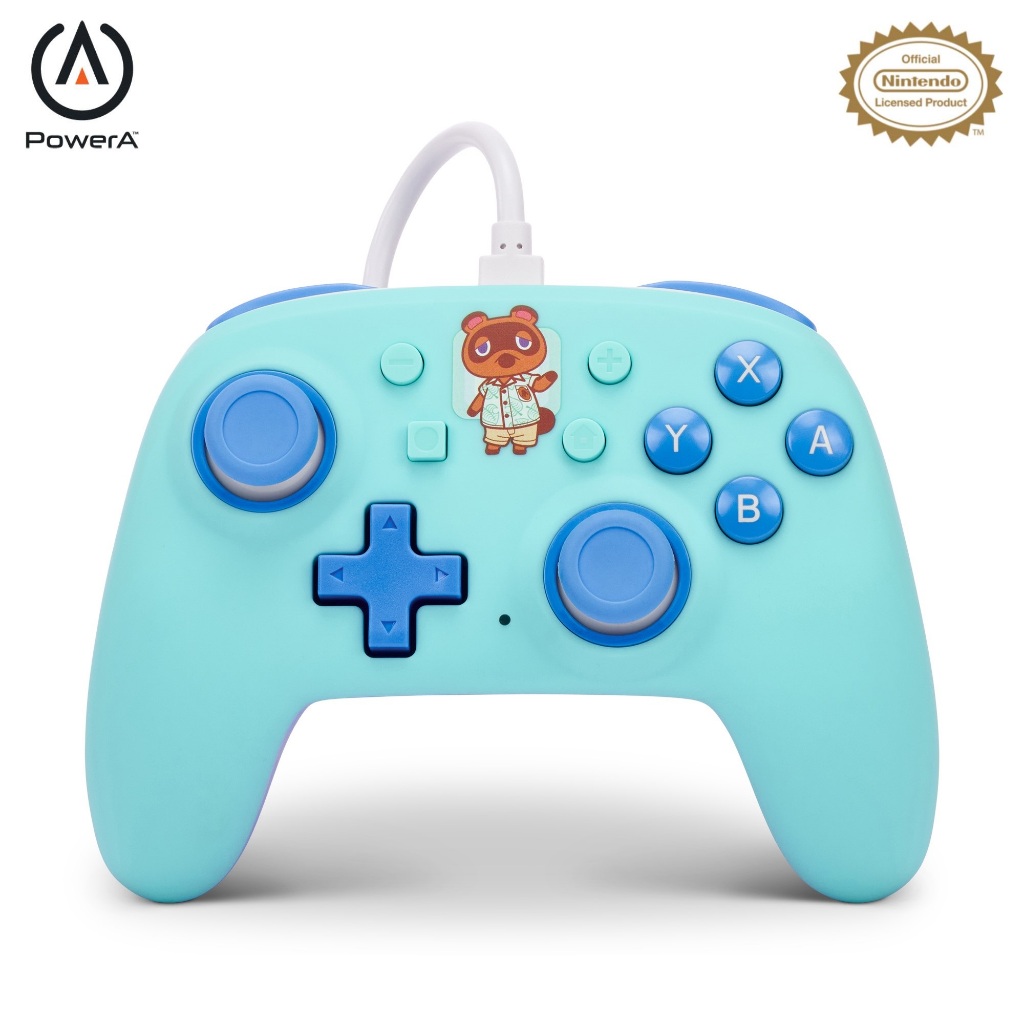 PowerA Nano Wired Controller for Nintendo Switch - Animal Crossing ...