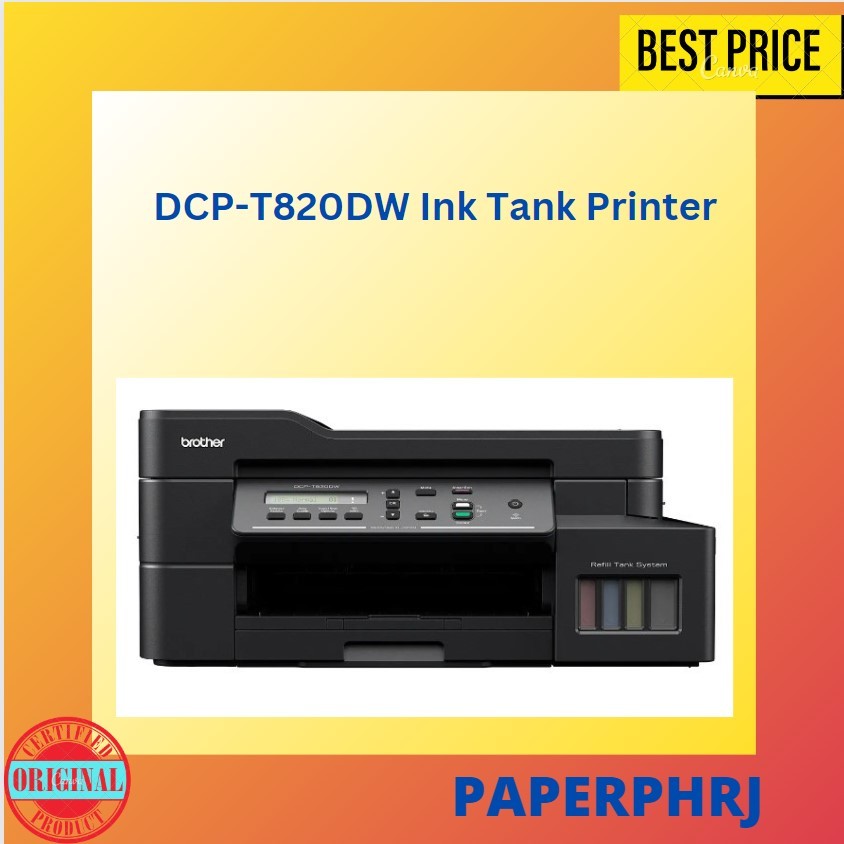 Brother DCP-T820DW Ink Tank Printer Business savings with duplex, high ...