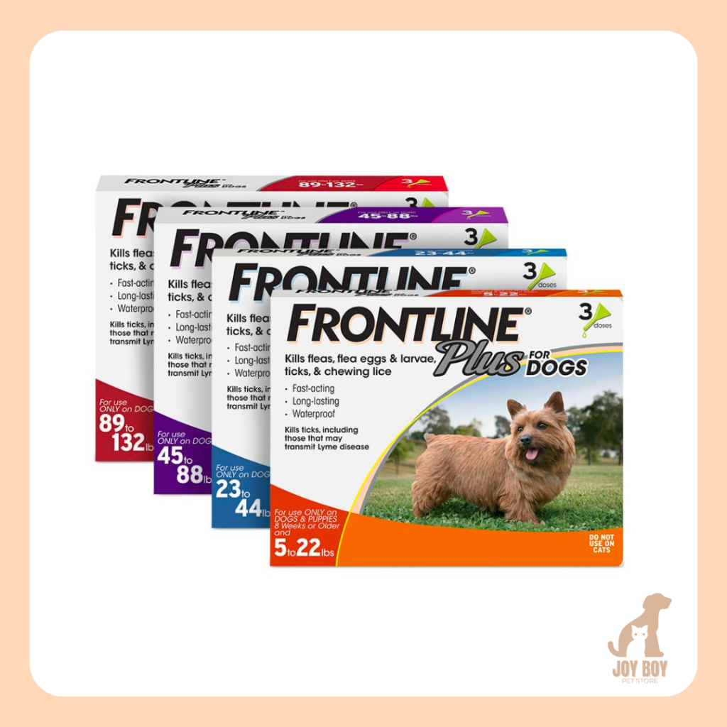 [ Frontline Plus ] FRONTLINE PLUS FOR DOGS / SMALL, MEDIUM, LARGE DOGS ...