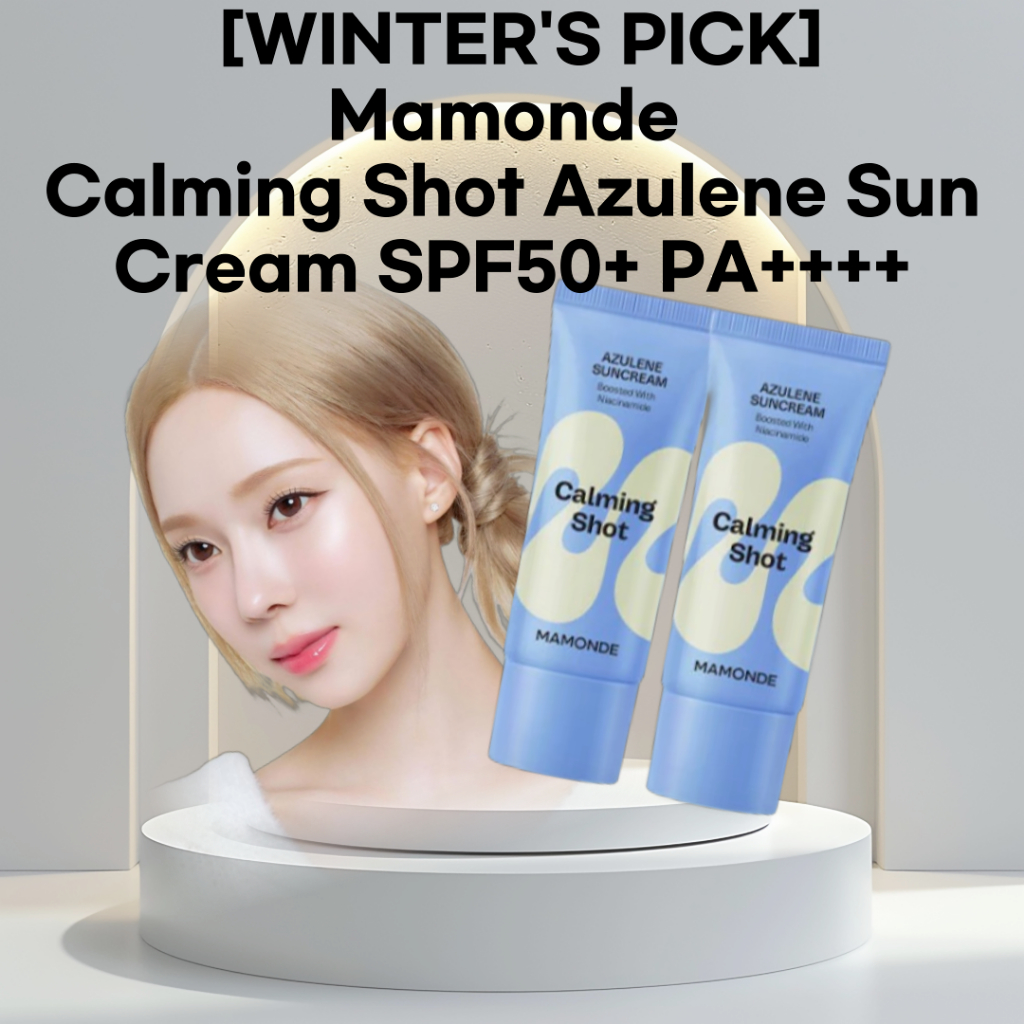 [WINTER'S PICK] Mamonde Calming Shot Azulene Sun Cream SPF50+ PA ...