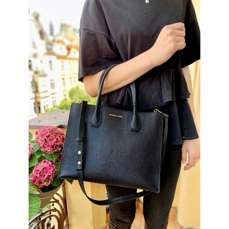 Michael Kors Mercer Large Convertible Tote | Shopee Malaysia