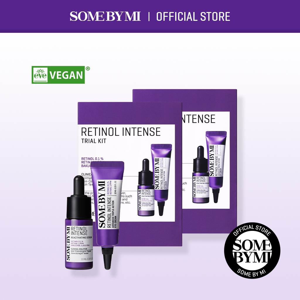 [SOME BY MI] Retinol Intense Trial Kit(Retinol Eyecream + Retinol Serum ...