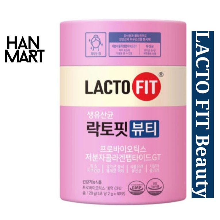 LACTO-FIT Beauty, Probiotics for Skin , Korea Probiotics (2g x 60sticks ...