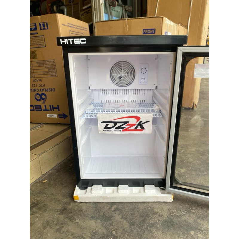 HITEC Mini Showcase Refrigerator Chiller 120L HTC-125 Black - Fan ...