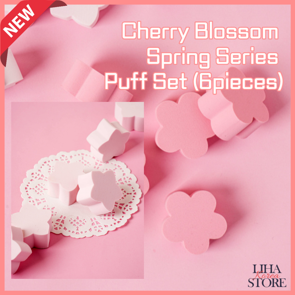 Korea Spring Series Cherry Blossom Makeup Puff Cherry Blossom Makeup ...