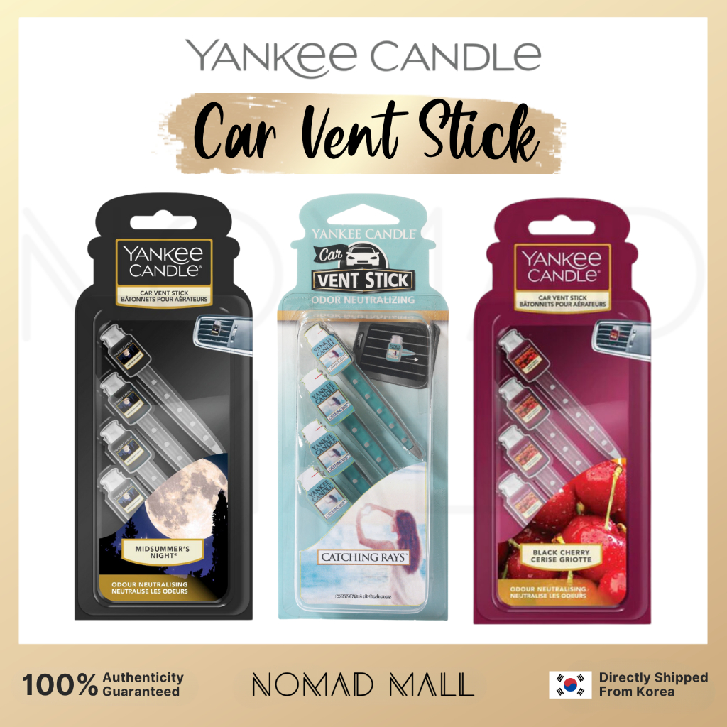 [Yankee Candle] Car Vent Sticks ( Midsummer's Night / Bahama breeze ...