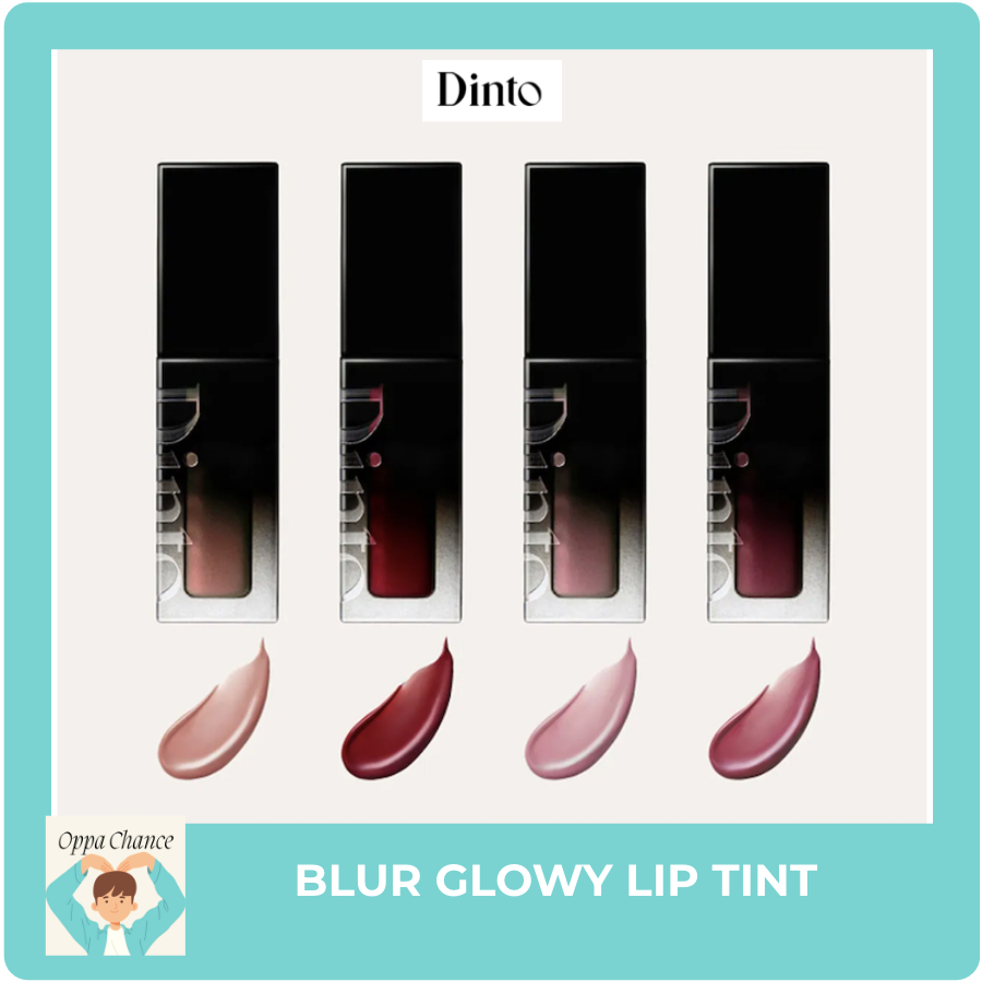 *New mini cheek set* [Dinto] Blur Glow Lip Tint (30 colors) | Shopee ...