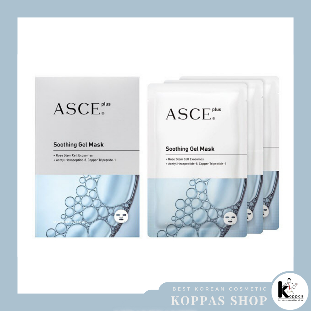 ASCE Plus Exosome Soothing Gel Mask 38ml x 3pc ASCE+ | Shopee Malaysia
