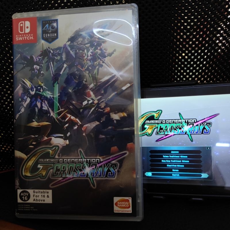 sd gundam g generation cross rays switch used game | Shopee Malaysia