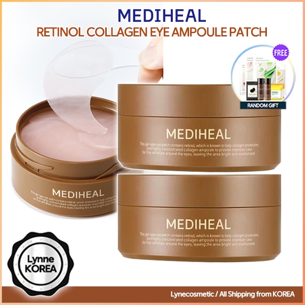 [1+1 SET] MEDIHEAL Retinol Collagen Eye Patch / Mask & Packs / Facial ...