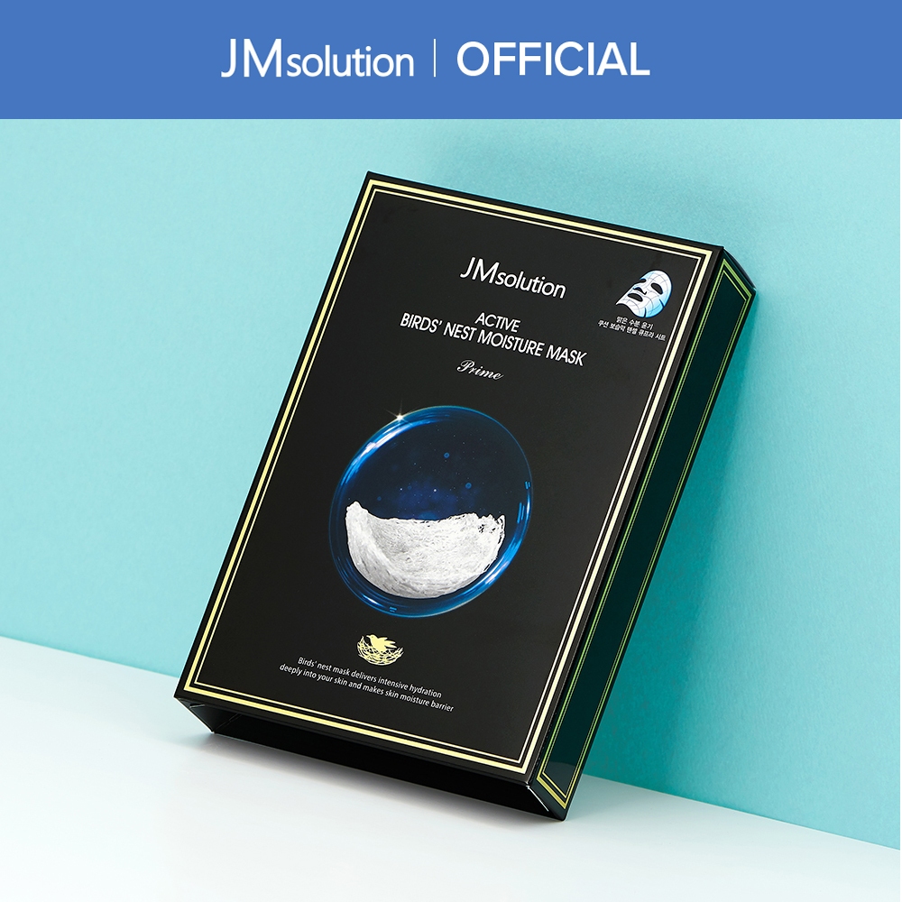 [JMsolution] active birds' nest moisture mask prime (10sheets) | Shopee Malaysia
