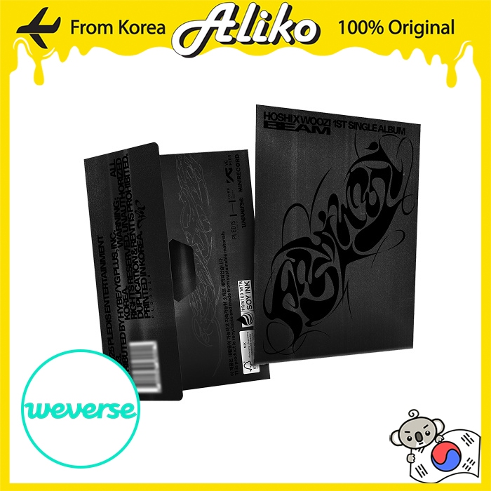 HOSHI X WOOZI 1st Single Album ‘BEAM’ Weverse Albums ver. | Shopee Malaysia