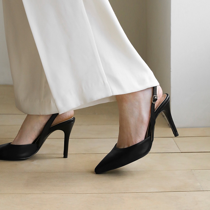 [SAPPUN] Twili Stiletto Slingback heels (9cm) | Shopee Malaysia
