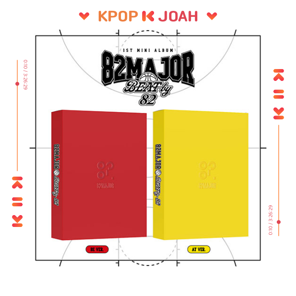 82MAJOR [BEAT BY 82] 1st ALBUM (30th Apr.2024) | Shopee Malaysia