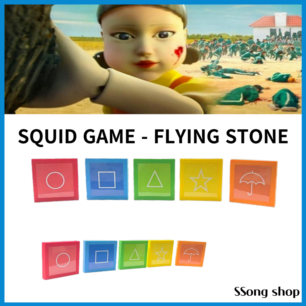 Squid Game Handmade Flying Stone Game | Shopee Malaysia