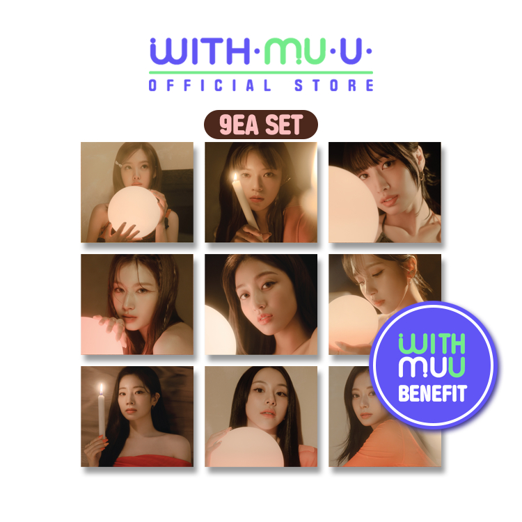 [Digipack Ver.] TWICE - 13th Mini Album [ With YOU-th ] (All 9 Ver. SET) | Shopee Malaysia