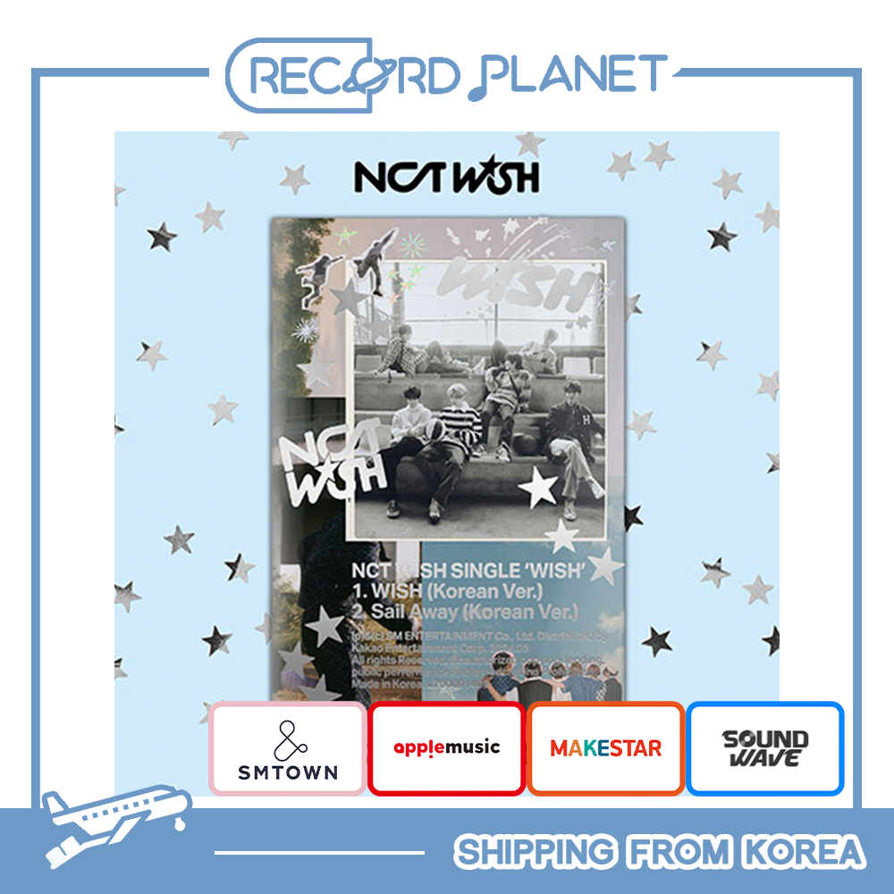 [POB] NCT WISH - 1st Single Album [ Wish ] (PhotoBook Ver.) + Free Gift | Shopee Malaysia