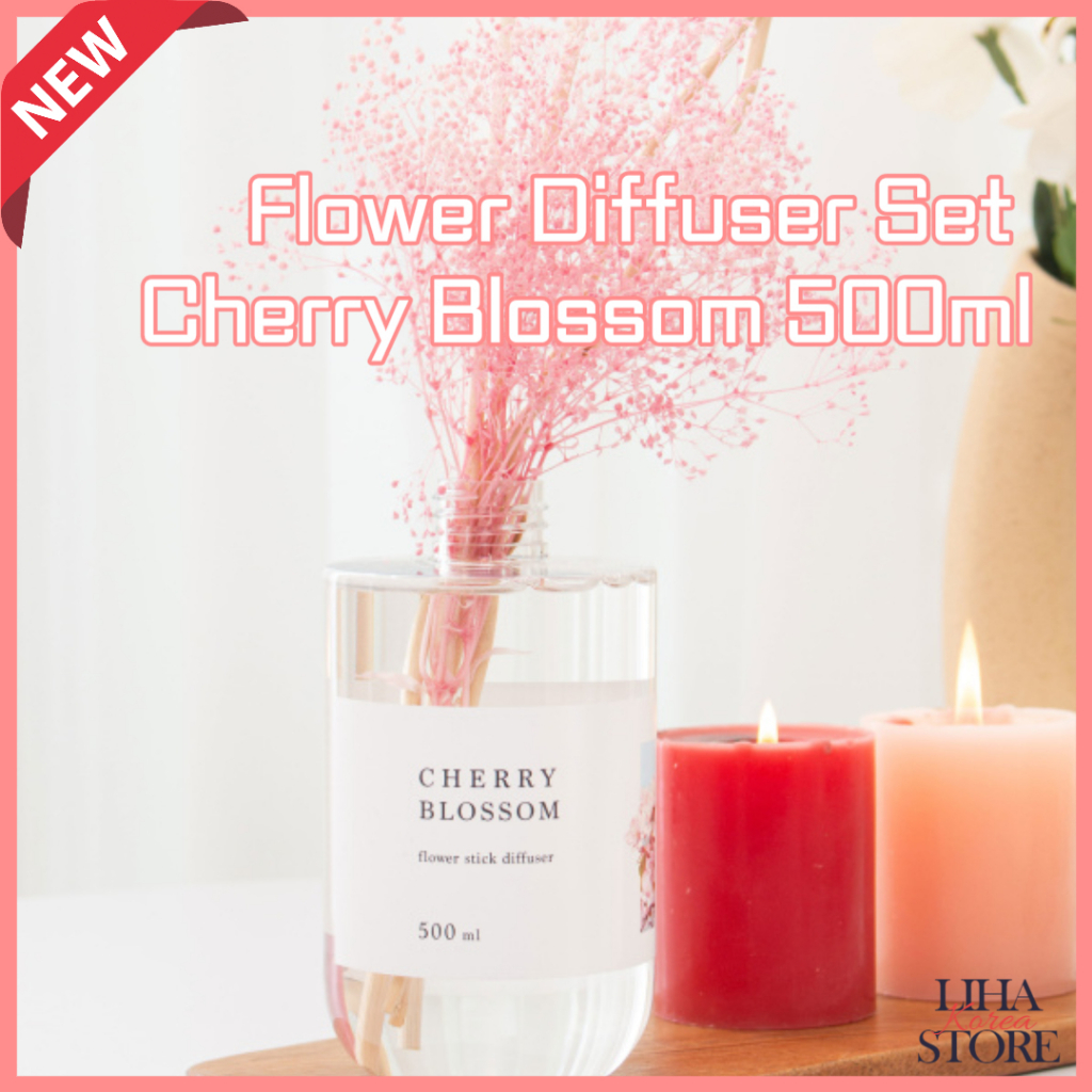 Korea Diffuser(500ml)Diffuser Flower Set Birthday Gift Set Cherry ...