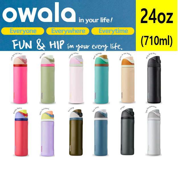 [Owala] Owala FreeSip 24-Ounce (710ml) (Official Authentic Goods) | Shopee Malaysia