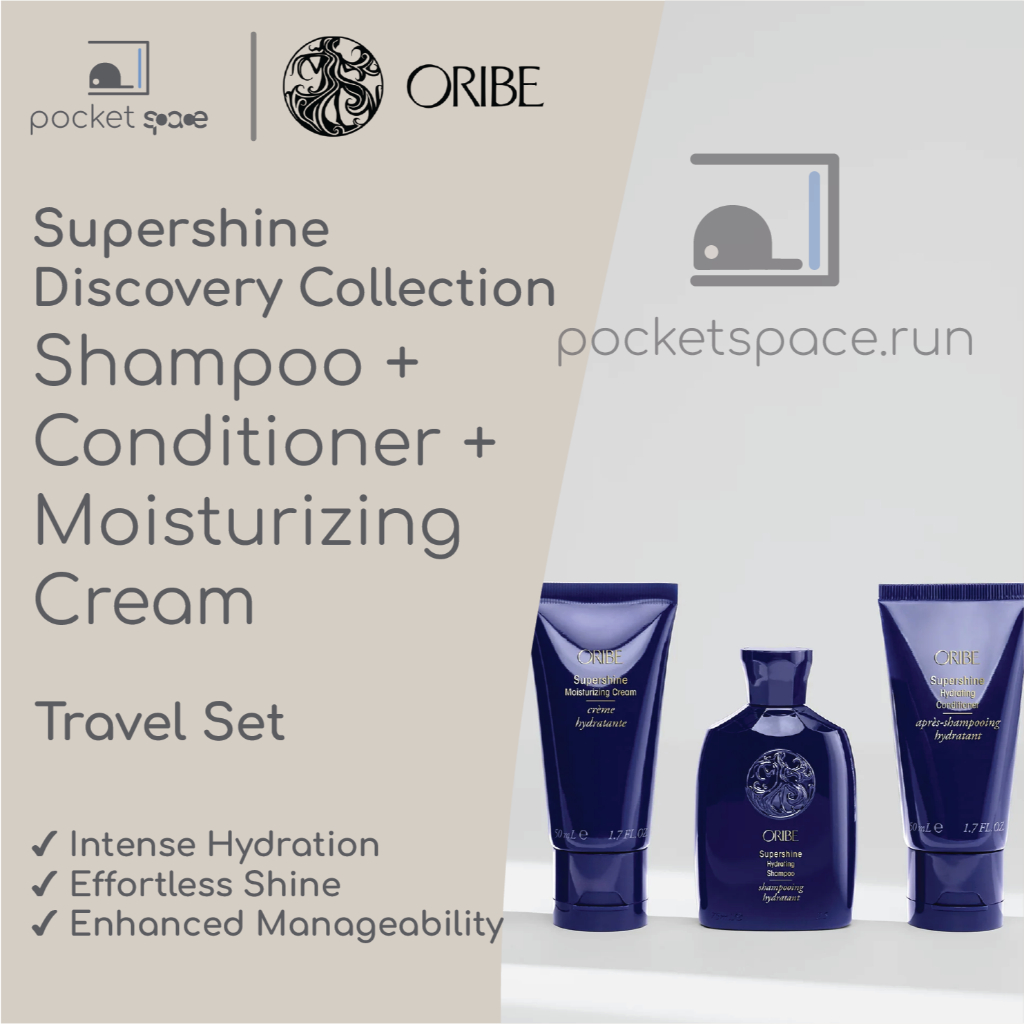 Oribe Supershine Discovery Collection Travel Kit (Shampoo + Treatment ...