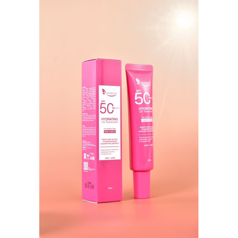 Hydrating Uv Suncreen Nurraysaa | Shopee Malaysia