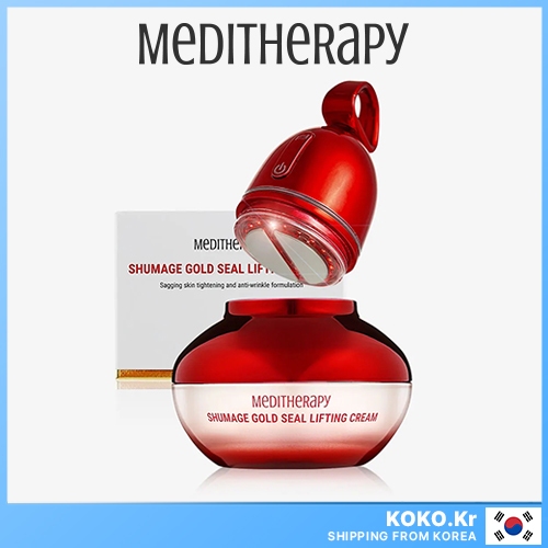 MEDITHERAPY Shumage Gold Seal Lifting Cream 50ml + EMS Device with FREEBIES | Shopee Malaysia