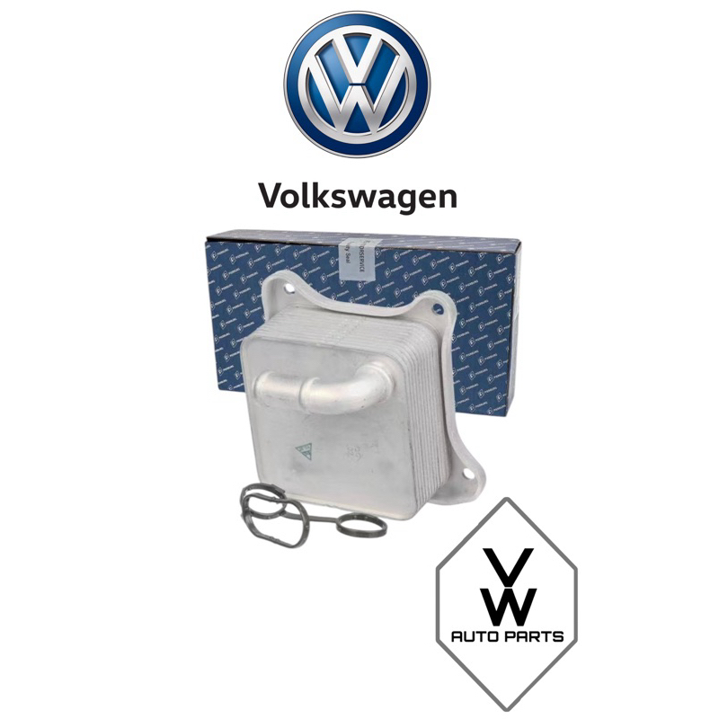 ( 100% ORIGINAL SWAG ) ENGINE OIL COOLER WITH GASKET VOLKSWAGEN POLO 1. ...