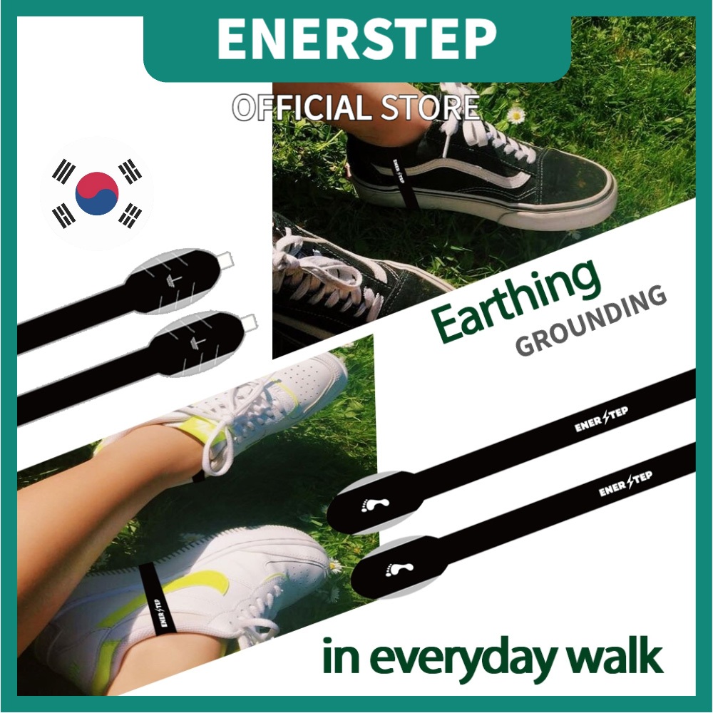 [ENERSTEP] Grounding Strap Earthing Pure Silver Infused Ankle Socks ...