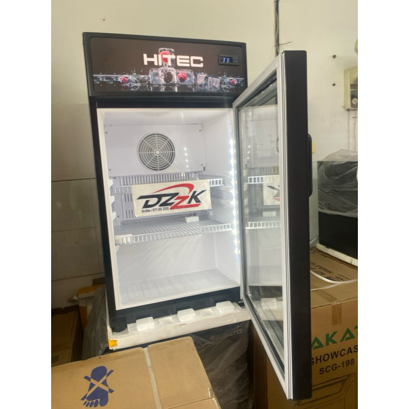 Table Top Cooler/Showcase Chiller 120L Hitec HTC-125CD Black | Shopee ...