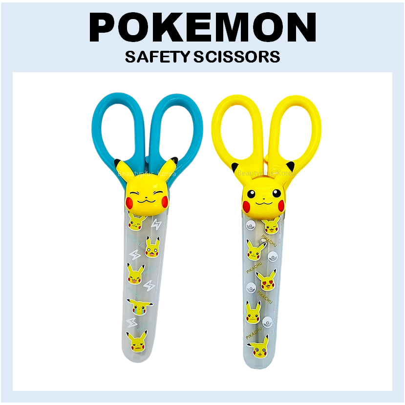 [POKEMON] Mascot Safety Scissors 1P (Random color) pokemon | Shopee ...