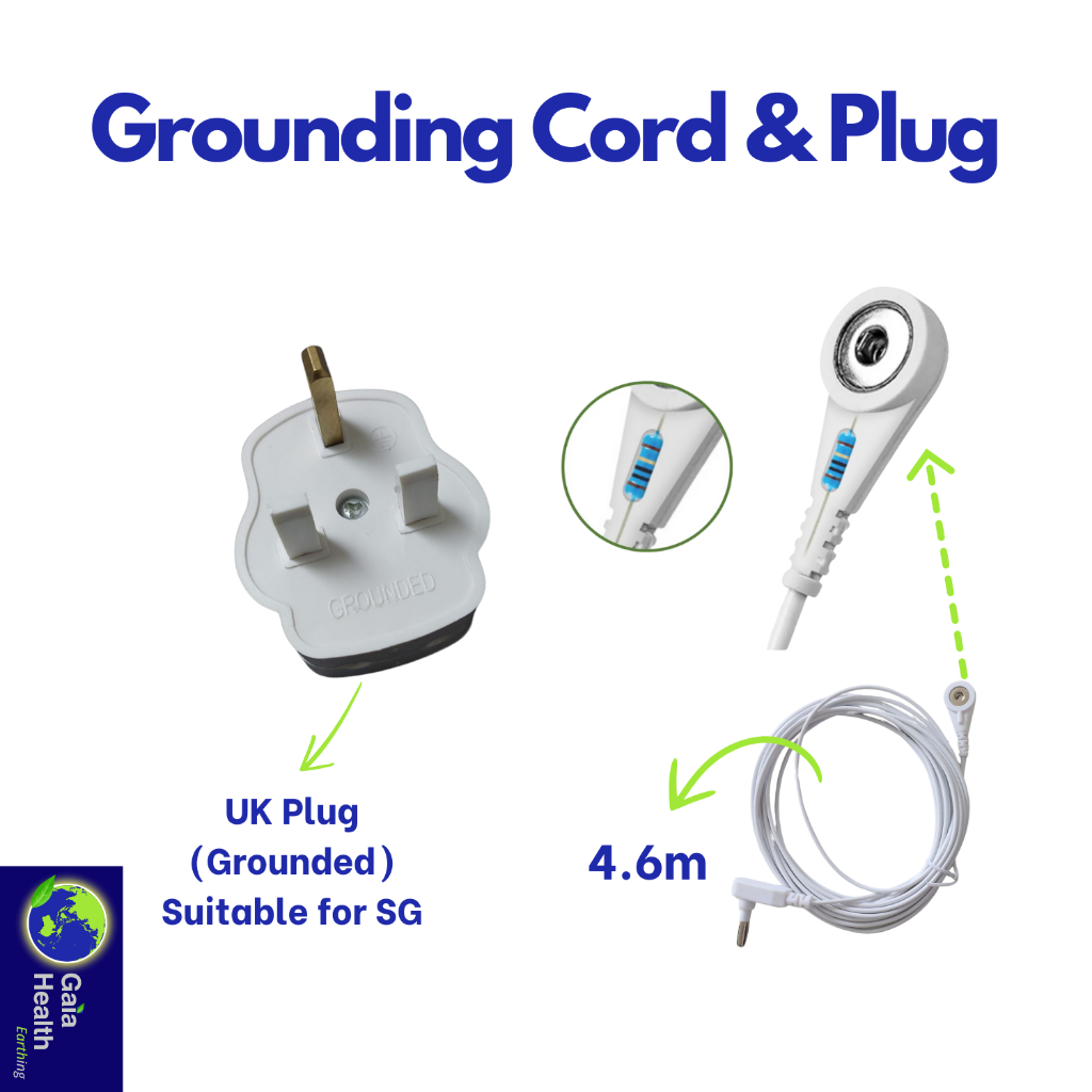 Earthing Cord (4.6m) & Safety Grounding Plug (SG) for Grounding ...