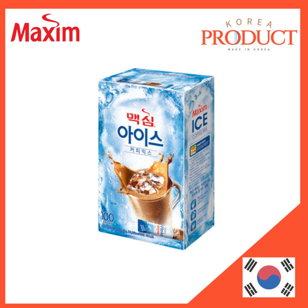 MAXIM Ice Coffee Mix 13g x 100 sticks | Shopee Malaysia