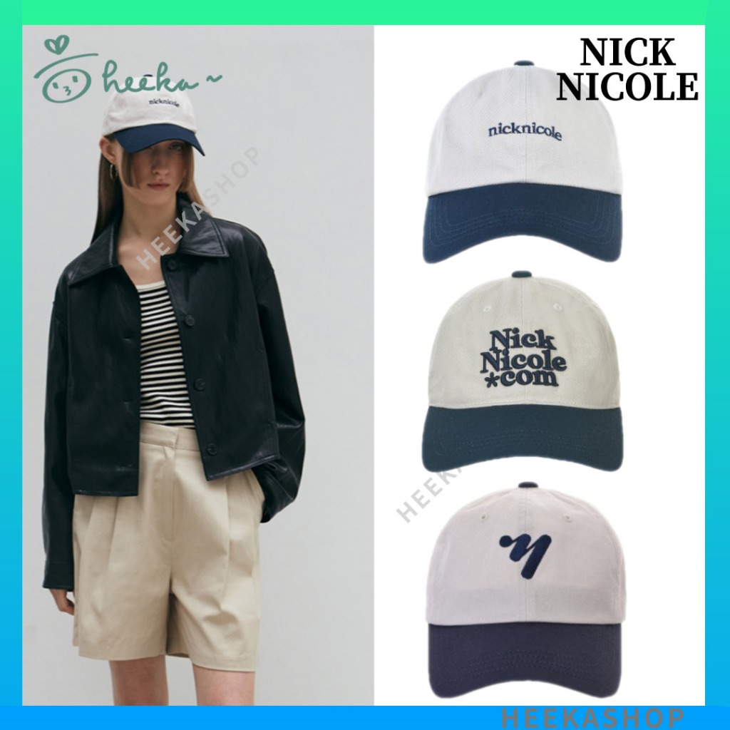 HEEKASHOP Nick&Nicole Two Tone Baseball Cap - 3 Styles | Shopee Malaysia